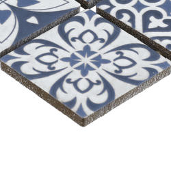 Mohawk® Deco Designs Blue Sky Deco 12 x 12 Ceramic Mosaic Tile at Menards®
