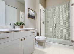 Mohawk® Elemental Style Stella 8 x 8 Encaustic Porcelain Floor and Wall ...