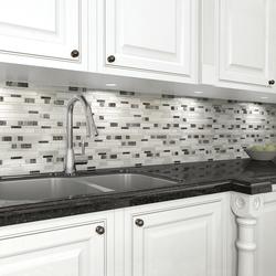 Mohawk® Grand Terrace White Shell 12 x 14 Porcelain and Resin Random ...