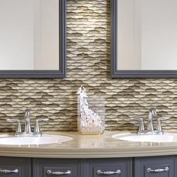 Mohawk® Grand Terrace Upland 12 x 12 Hexagon Glass Mosaic Tile at Menards®