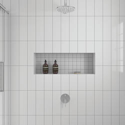 Mohawk® Vivant™ Semi-Gloss Arctic White 4 x 12 Ceramic Wall Tile at ...
