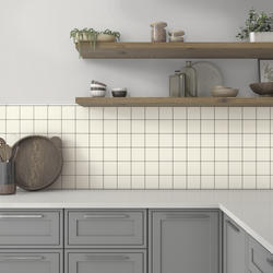 Mohawk® Vivant™ Matte Biscuit 4 x 4 Ceramic Wall Tile at Menards®