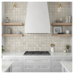 Mohawk® Zellige Artistry Light Amber 4 x 4 Ceramic Wall Tile at Menards®