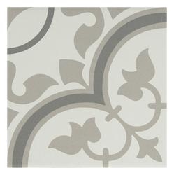 Mohawk® Montrose Victorian Natural Linen 8 x 8 Encaustic Porcelain ...