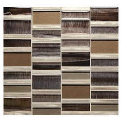 Mohawk® Phase Evening Shadow 12 x 12 Glass Mosaic Tile at Menards®