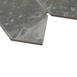 Mohawk® Silvercroft Mystic Gray 11 x 12 Glazed Ceramic Mosaic Tile at ...