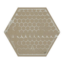 Mohawk® Silvercroft Mystic Gray 8 x 9 Porcelain Hexagon Floor and Wall ...