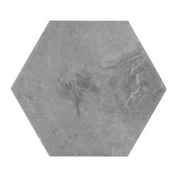Mohawk® Silvercroft Mystic Gray 8 x 9 Porcelain Hexagon Floor and Wall ...