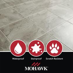 Mohawk® Temple View Steele 12 x 12 Ceramic Floor and Wall Tile at Menards®