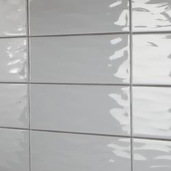 Mohawk® Vivant Wave Gloss Gray 4 x 12 Ceramic Wall Tile at Menards®