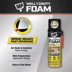 DAP® Wall and Cavity Spray Foam with Wide Spray Applicator - 20 oz. at ...