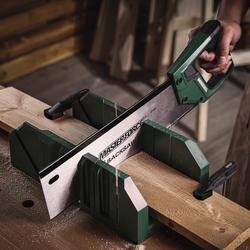 Masterforce 14 Plastic Handle Back Saw with Miter Box at Menards