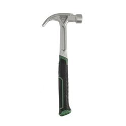 Masterforce® 16 oz Solid Steel Curved Claw Hammer with Nail Start at ...