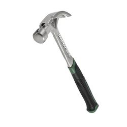 Masterforce® 16 oz Solid Steel Curved Claw Hammer with Nail Start at ...