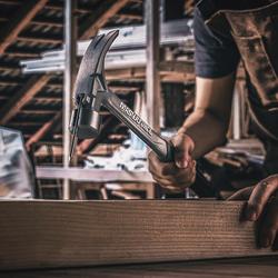 Masterforce® 16 oz. Solid Steel Rip Hammer with Nail Start at Menards®