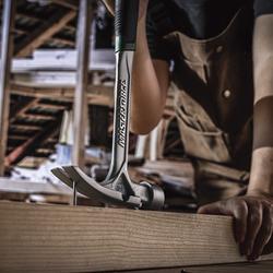 Masterforce® 16 oz. Solid Steel Rip Hammer with Nail Start at Menards®