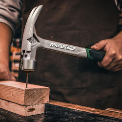 Masterforce® 20 oz. Solid Steel Rip Hammer with Nail Start at Menards®