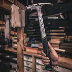 Masterforce® 23 oz. Solid Steel Rip Hammer with Nail Start at Menards®