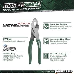 Masterforce® 6" Slip Joint Pliers at Menards®
