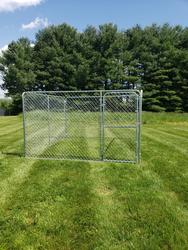 6' x 10' Galvanized Chain Link Kennel Gate Panel Only at Menards®