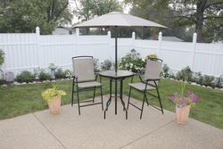 Backyard Creations® Four Piece Patio Bar Height Set at Menards®