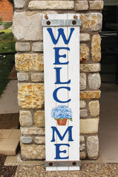 Enchanted Garden® 43" Home Sweet Home/Welcome Double-Sided Porch Sign ...
