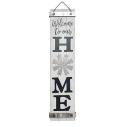 Enchanted Garden® 3'7" Patriotic/Welcome Double-Sided Porch Sign at ...