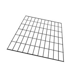 Performax® 22-3/16" x 23-3/4" Black Racking Wire Shelf for 24" Frame at ...