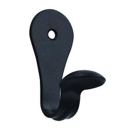 Mastercraft® Matte Black Single Decorative Coat Hook at Menards®