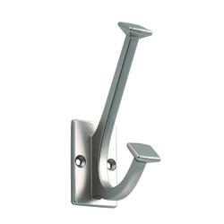 Mastercraft® Satin Nickel Double Coat Hook at Menards®