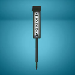 Patriot Lighting® Black Integrated LED Solar Address Sign Light at Menards®