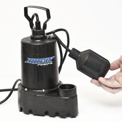 Barracuda® 1/2 HP Professional Grade Cast Iron Submersible Sump Pump at ...