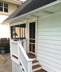 32" W x 81" H Unfinished Wood Heavy-Duty T-Bar Screen Door at Menards®