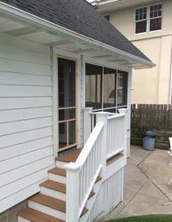 32" W x 81" H Unfinished Wood T-Bar Screen Door at Menards®