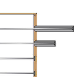 4' Metal Slatwall Insert at Menards®