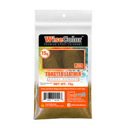WiseBond® WiseColor™ Toasted Leather Epoxy Mica Powder Colorant - 15 ...