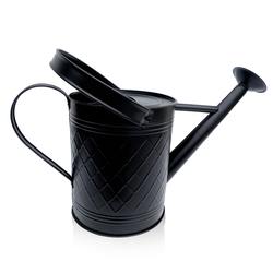 Enchanted Garden® 1 Gallon Black Metal Watering Can at Menards®