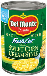 Del Monte® Fresh Cut® Golden Sweet Cream-Style Corn - 14.75 oz at Menards®