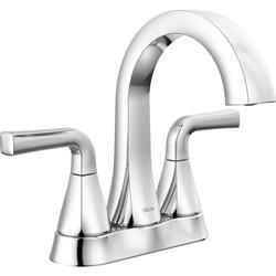 Delta® Dallace™ Two-Handle 4" Centerset Chrome Bathroom Sink Faucet at ...