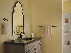 Delta® Porter® Two-Handle 4" Centerset Oil-Rubbed Bronze Bathroom Sink ...