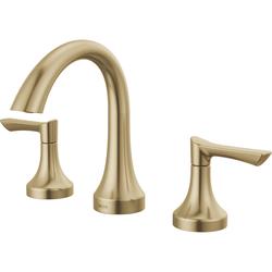 Delta® Caffery™ Two-Handle 8" Widespread Champagne Bronze Bathroom ...