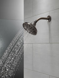 Delta® Pivotal™ H2Okinetic® 5-Spray Setting Venetian Bronze Fixed Mount ...