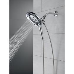 Delta® In2ition® 7-Spray Setting Chrome Fixed Mount and Handheld ...