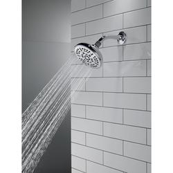 Delta® 8-Spray Setting Chrome Fixed Mount Showerhead at Menards®