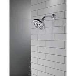 Delta® 8-Spray Setting Chrome Fixed Mount Showerhead at Menards®