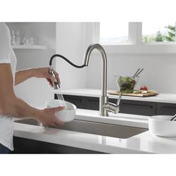 Peerless® Precept® One-Handle Pull-Down Stainless Kitchen Faucet at ...