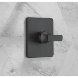 Delta® Velum™ Monitor® 14 Series One-Handle Matte Black Shower Faucet ...