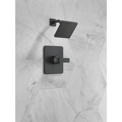 Delta® Velum™ Monitor® 14 Series One-Handle Matte Black Shower Faucet ...