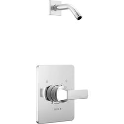Delta® Velum™ Monitor® 14 Series One-Handle Chrome Shower Faucet ...