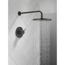 Delta® Modern™ Monitor® 14 Series Matte Black Raincan Showerhead - Trim ...
